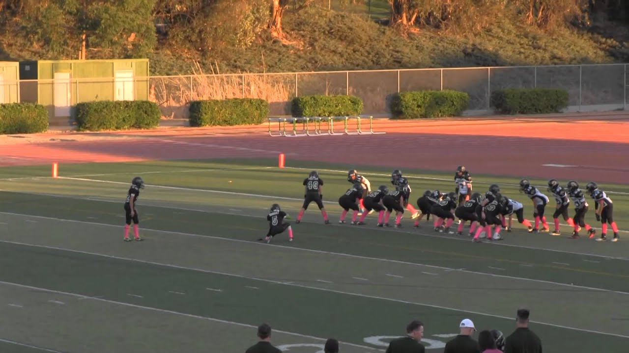 Poway Titans vs Valley Center Jaguars-1H-10/12/13 - YouTube