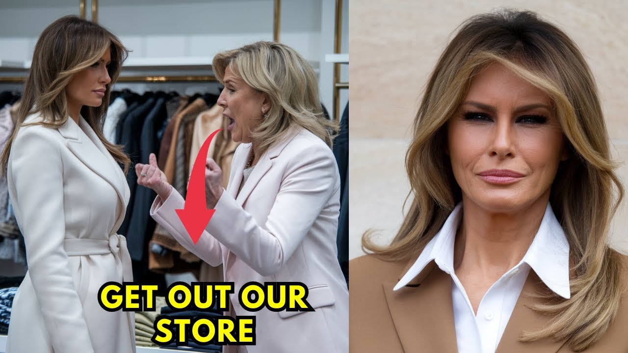 Luxury Boutique Manager Humiliates And Expels Melania Trump Her Return Leaves Everyone Stunned