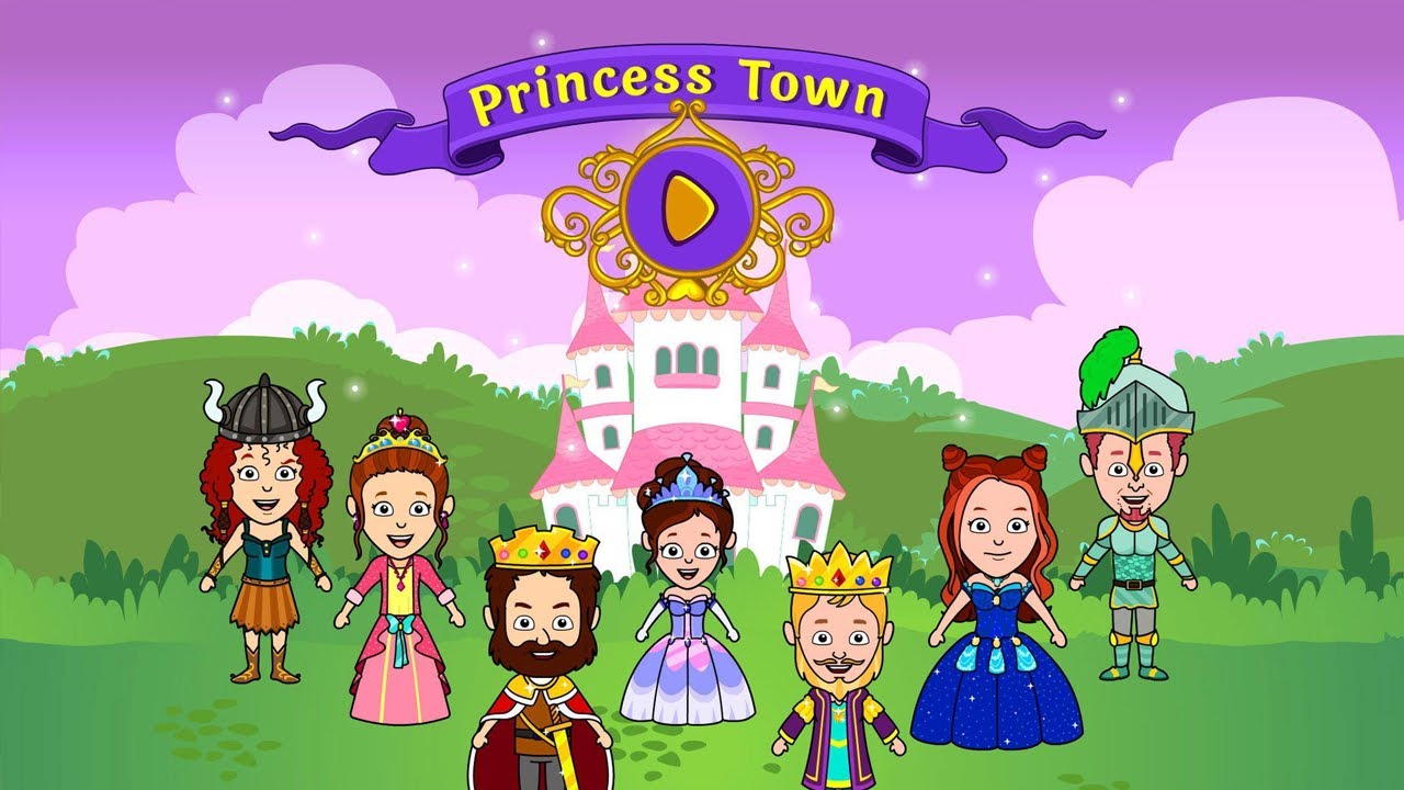 My Tizi Princess Town - Doll House Castle Game | iPad Gameplay - YouTube