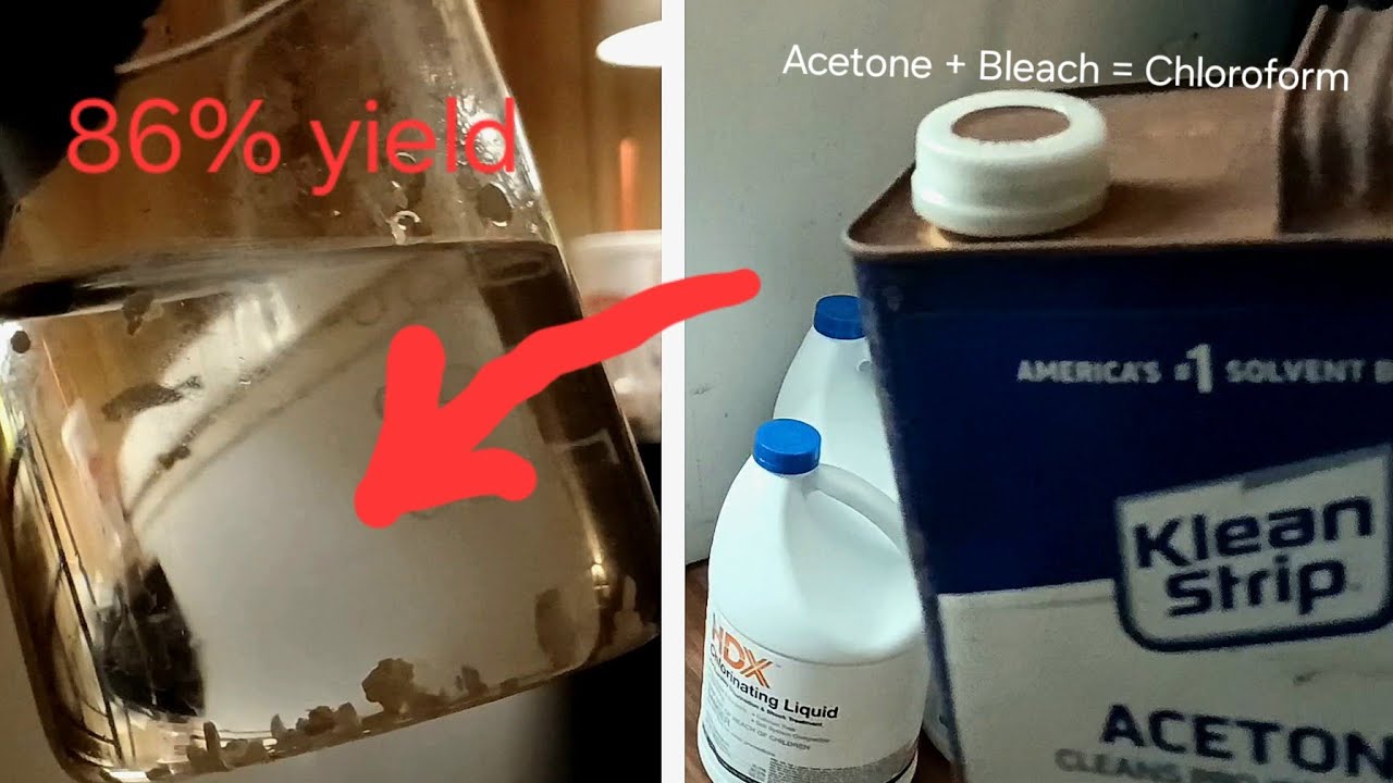 Making Chloroform at Home 🏭 - YouTube