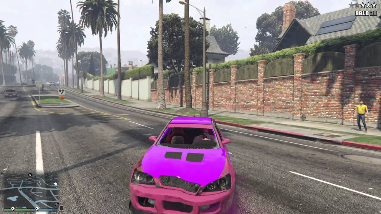 The Sad life of MR.PINK (Grand Theft Auto V) - YouTube