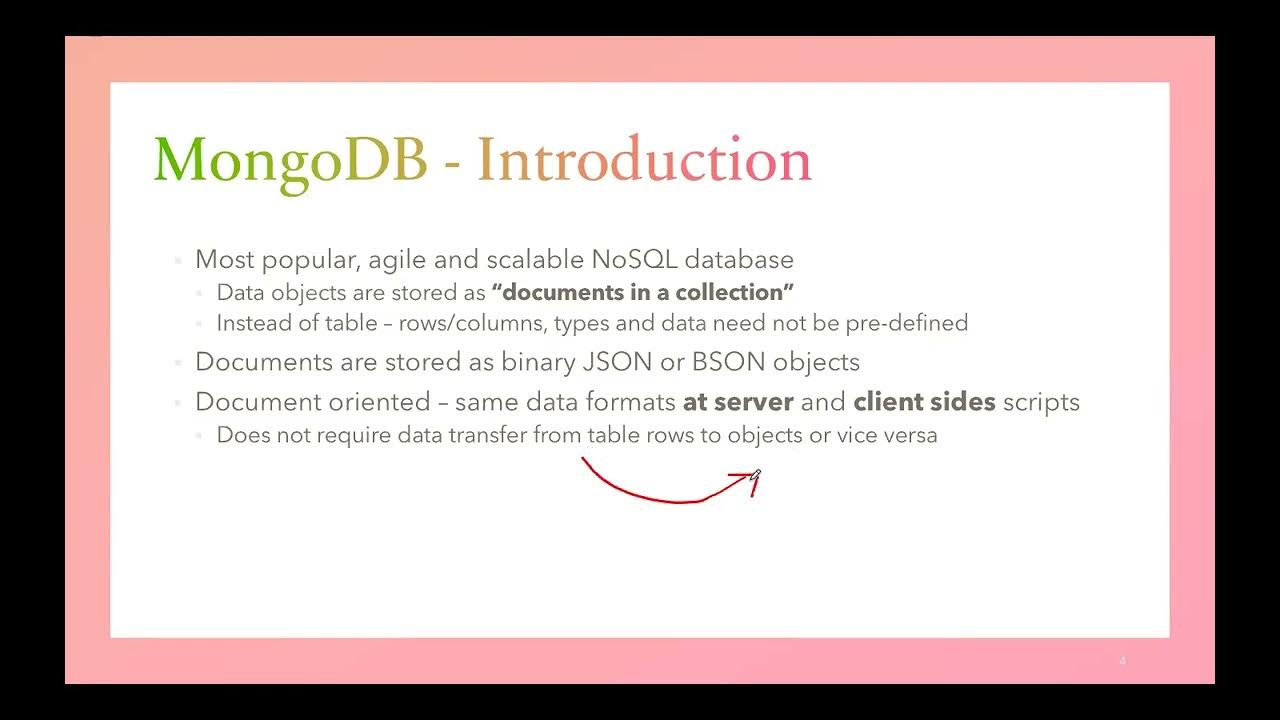 NoSQL - MongoDB in Less than Two Hours - YouTube