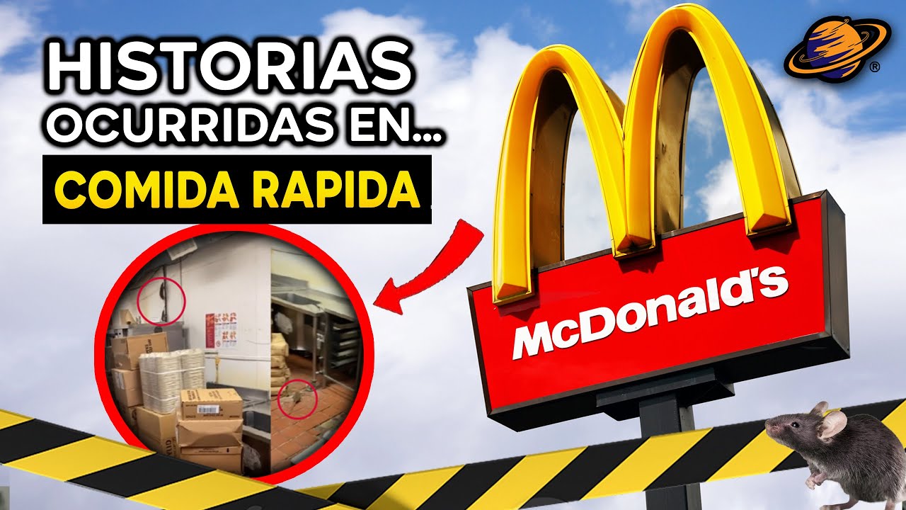 8 RELATOS de EXPERIENCIAS en RESTAURANTES de COMIDA RAPIDA - YouTube