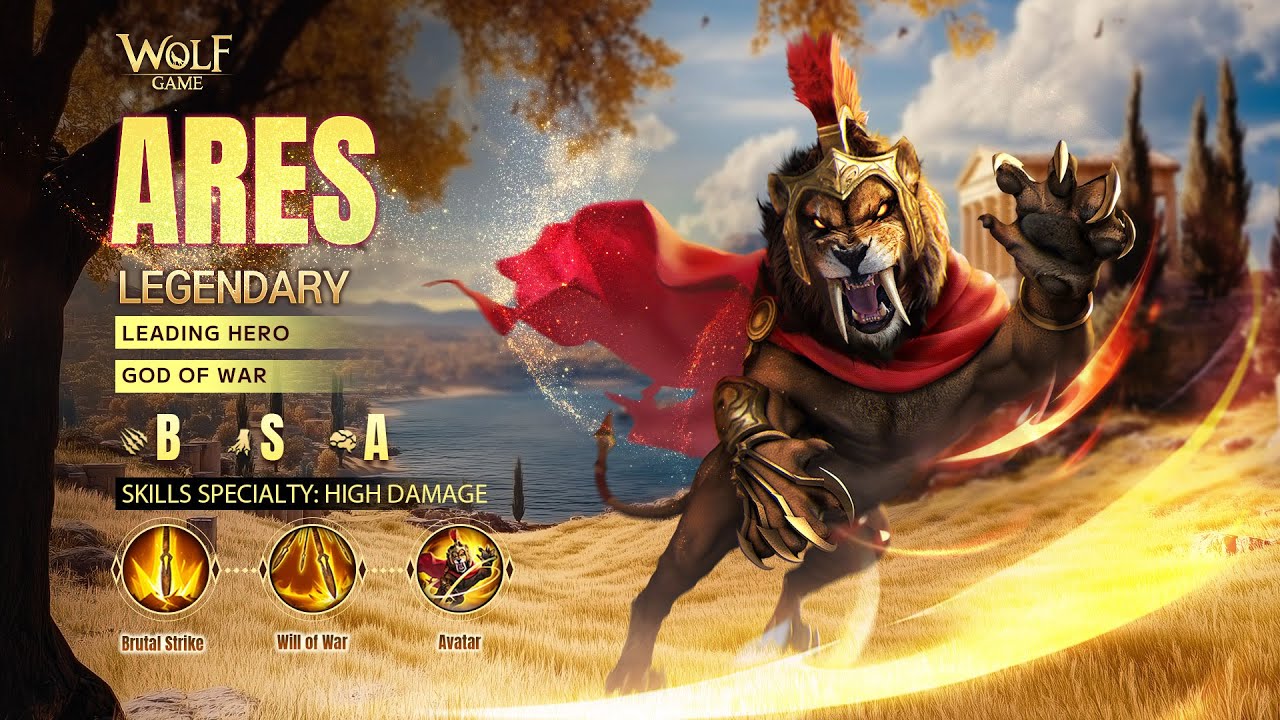 🎉New Wolf🎉 - 🔥The God of War “ARES”🐺 is Coming! - YouTube