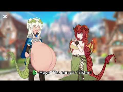 ⋆｡˚🍓 Cindy the Vore dragon 🌸 Part 2  ๋࣭ ⭑[ Gacha Vore‼️] ┇ ꧁ Lily Gacha ꧂