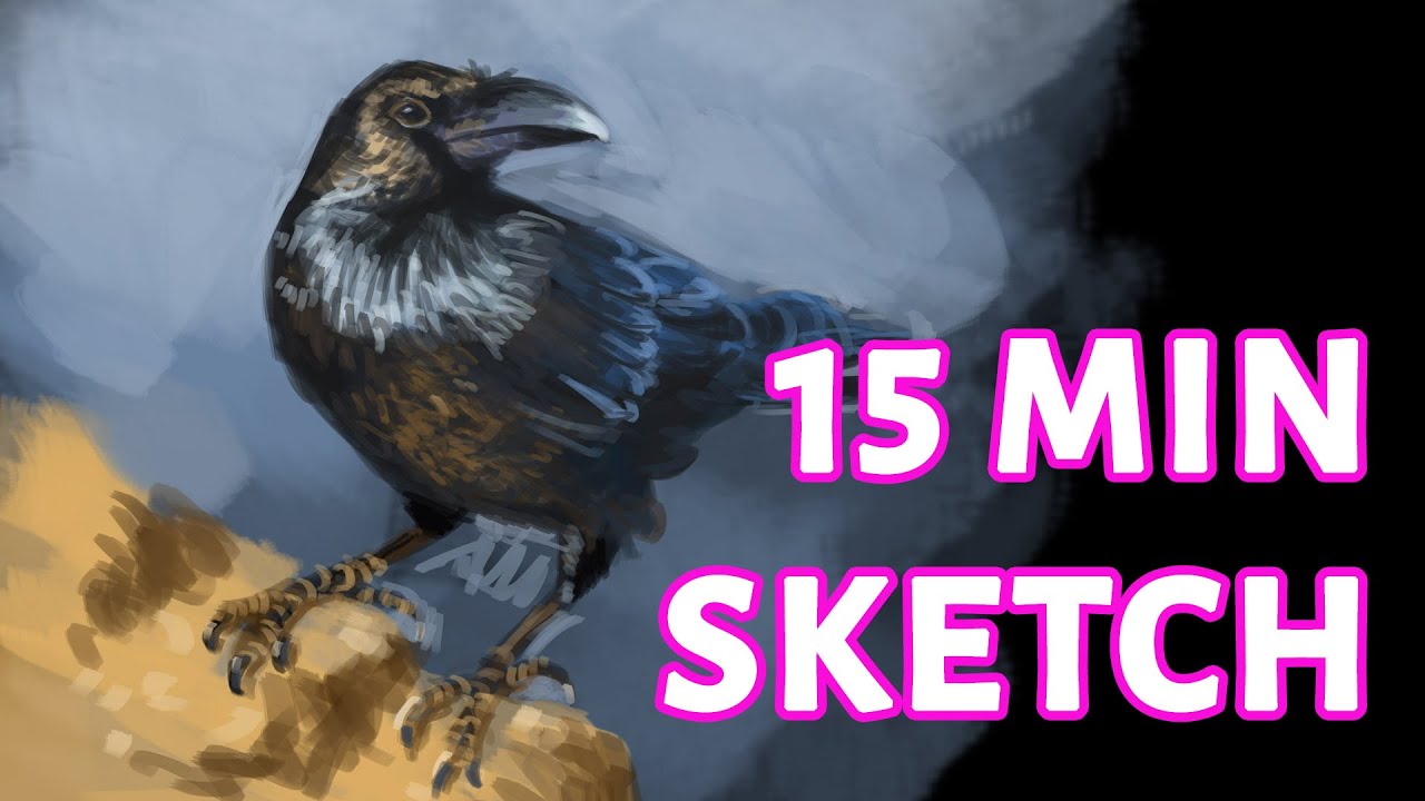 Sketch an animal in 15 minutes - YouTube