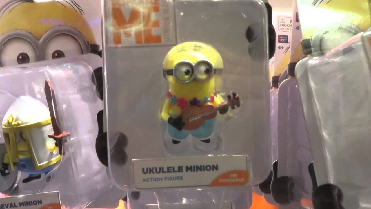 Minion Despicable Me Poseable figures: undercover, hula, medieval ...