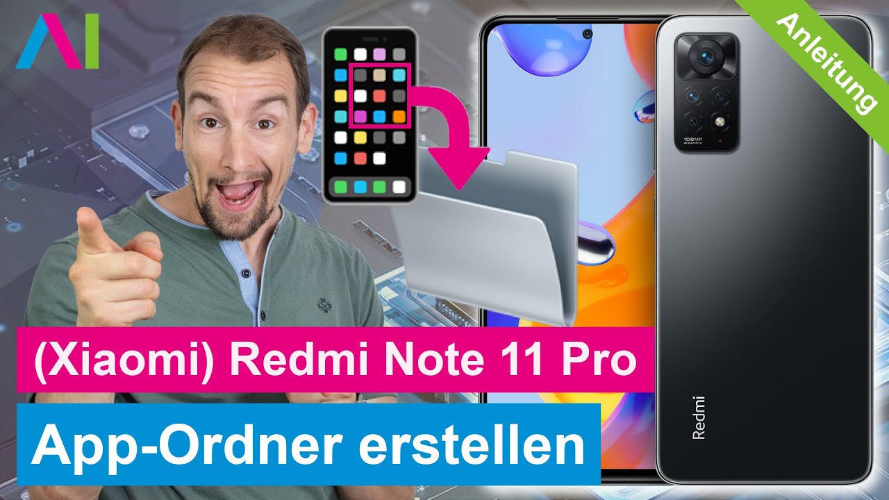 Xiaomi Redmi Note 11 Pro - App-Ordner erstellen • 📱 • 📂 • 👍🏼 ...