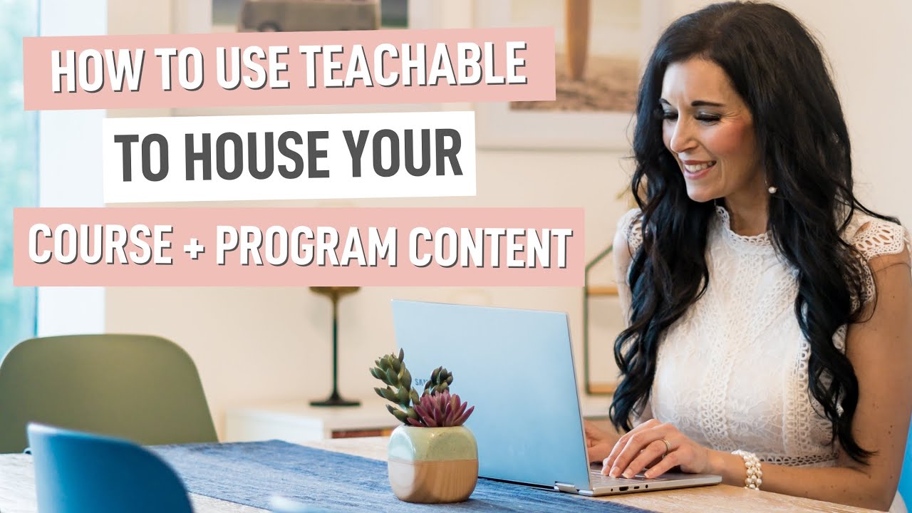 How to Use Teachable to House Your Course + Program Content - YouTube