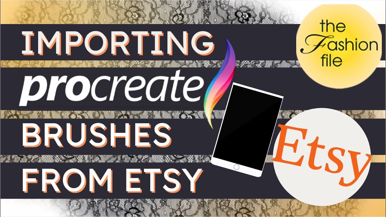 How to Download and Install Procreate Files From Etsy Into Your iPad ...