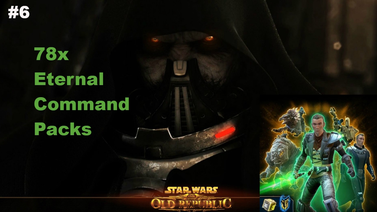 SWTOR: Opening 78x Eternal Command Packs! - YouTube
