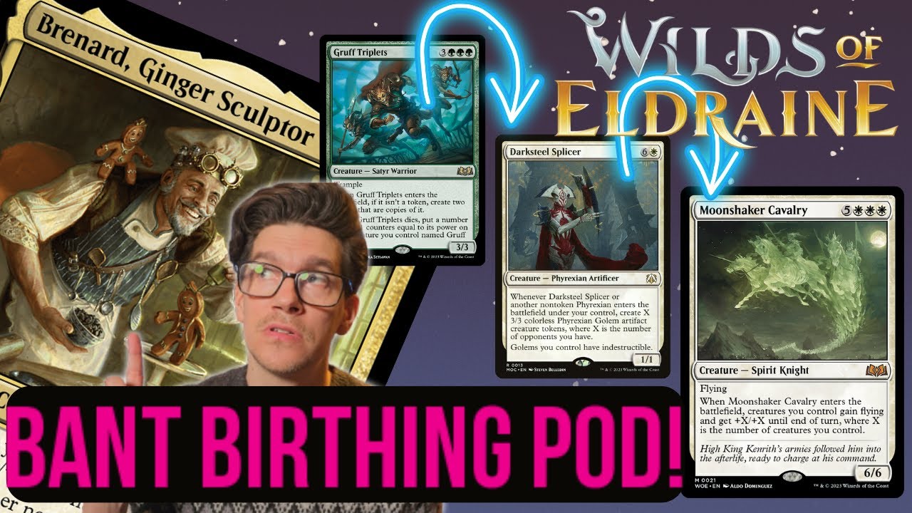 How to build Brenard, Ginger Sculptor / MtG Wilds of Eldraine spoiler ...