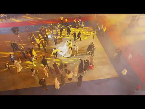 busenur&Muhammed düğün  konvoy evden alma tüm