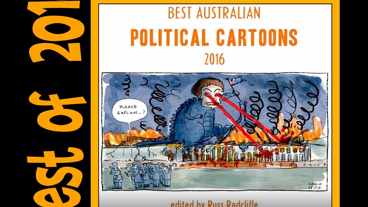Best Australian Political cartoons 2016 by Russ Radcliffe - YouTube