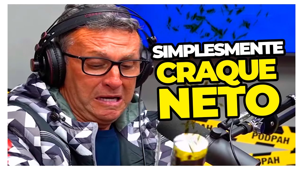 MELHORES MOMENTOS DO CRAQUE NETO NO PODPAH - YouTube