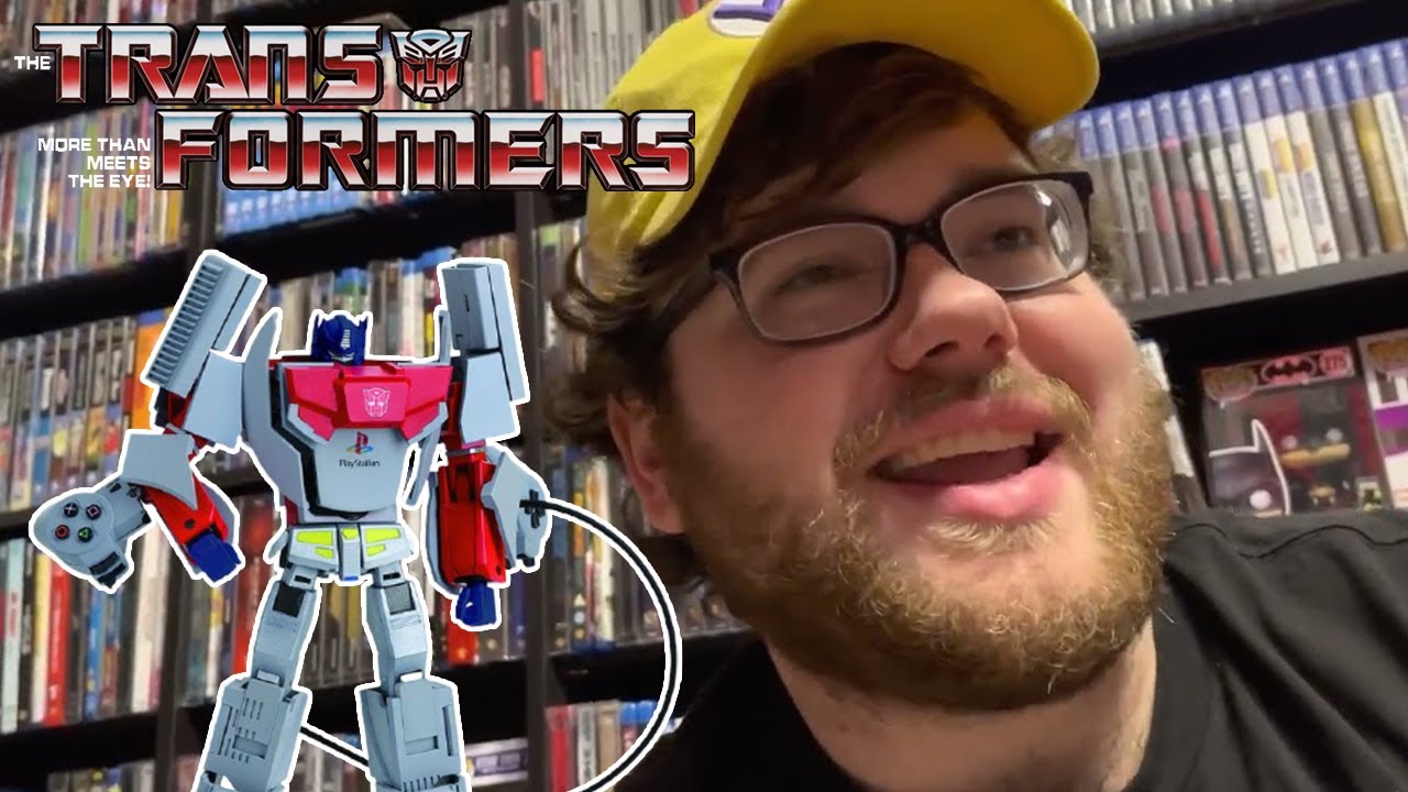 This Transformer Turns Into A PlayStation! Optimus Prime PlayStation ...
