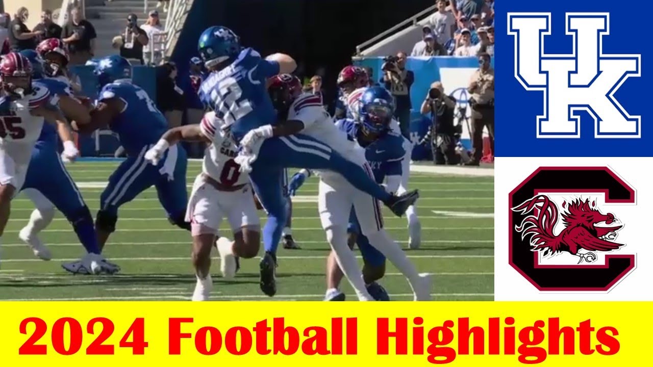South Carolina vs Kentucky Football Game Highlights 9 7 2024 - YouTube