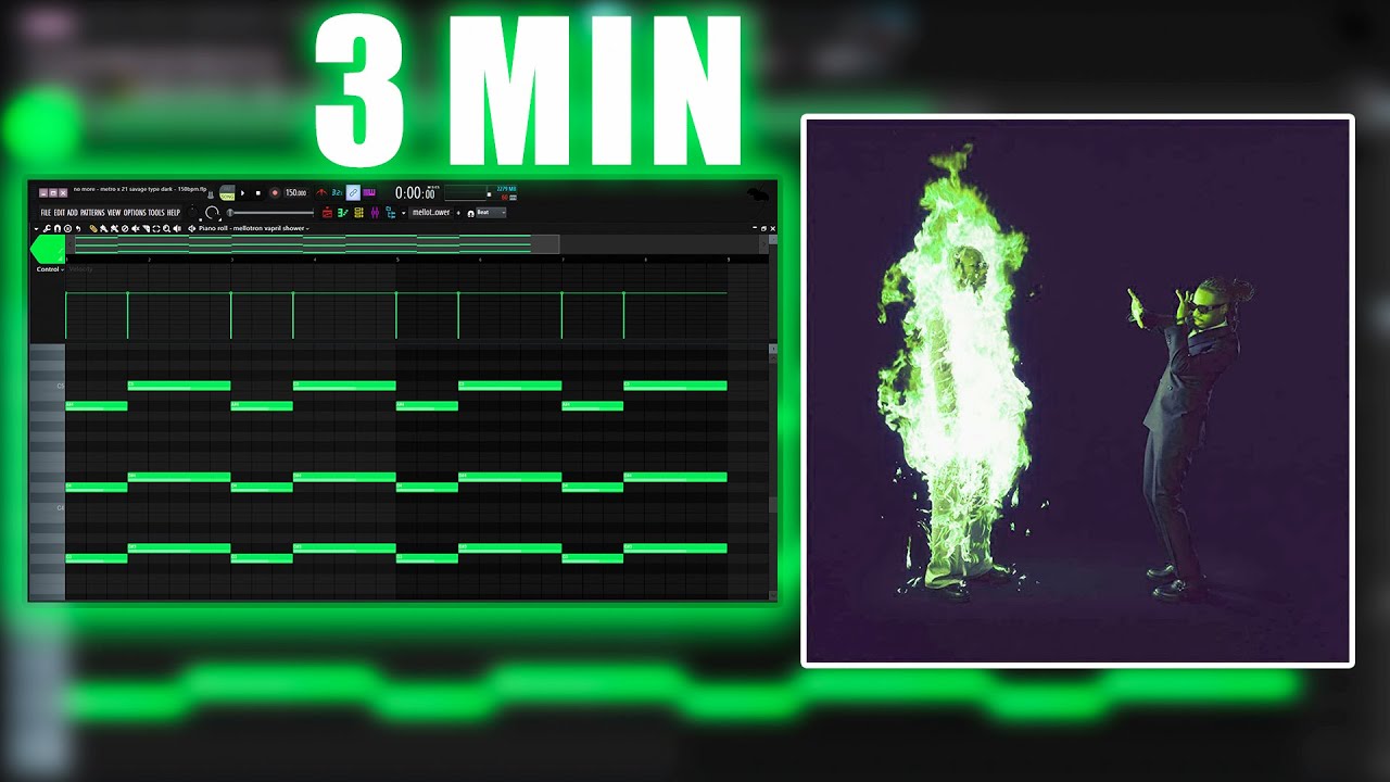 How To Make Metro Boomin Type Beat in 3 Minutes | FL STUDIO 20 Tutorial ...
