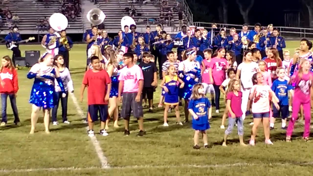 Blue Crew halftime 10/9/15 - YouTube