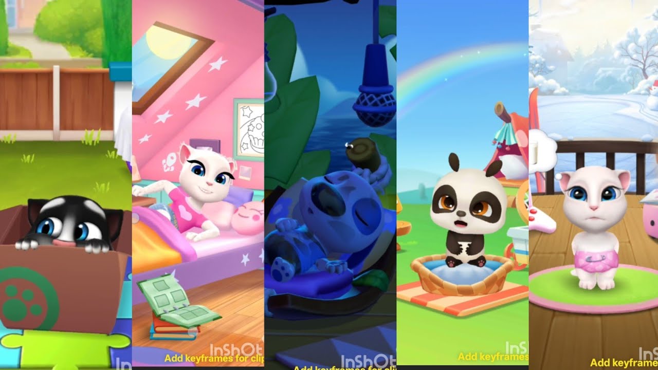 Tom 2 Angela ,Angela 2,hank Island in one frame#youtubevideo - YouTube