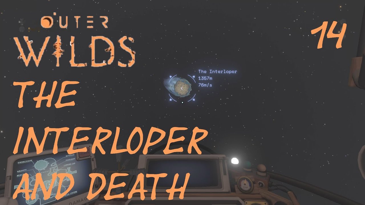 Outer Wilds Gameplay pt14 The Interloper and Death - YouTube