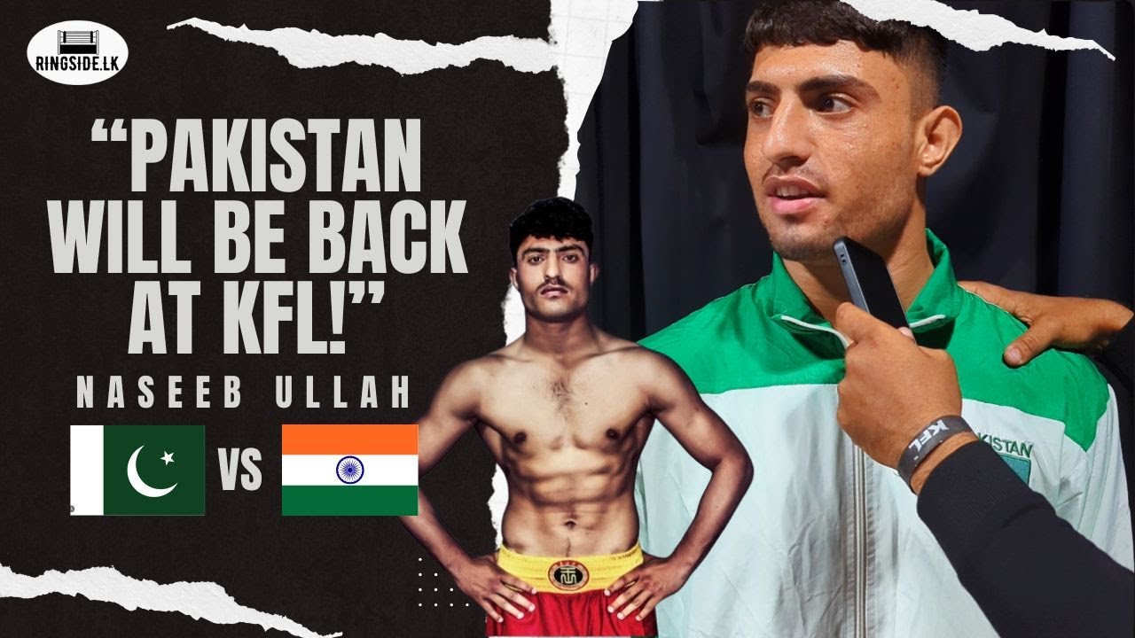 "I want to fight for the KFL belt" | Naseeb Ullah | Post-Fight ...