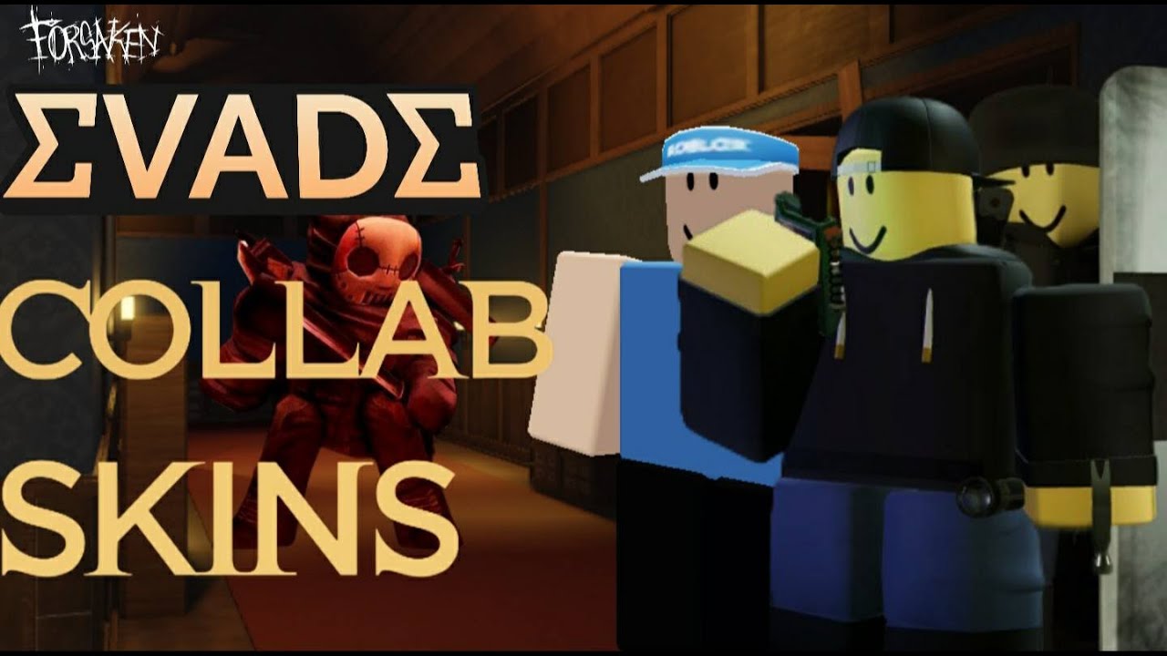 Evade Collab Skins Showcase - Forsaken - YouTube