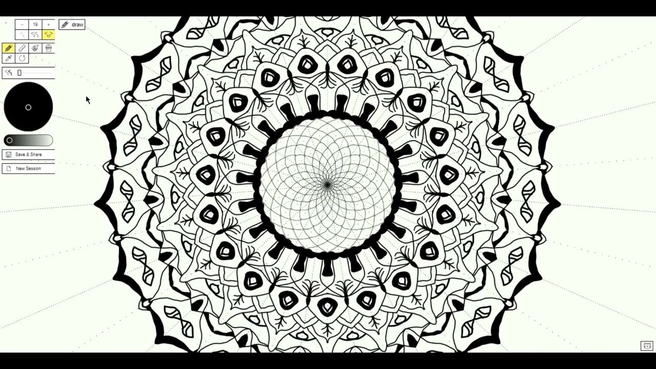 formación de un mandala con mandalagaba - YouTube