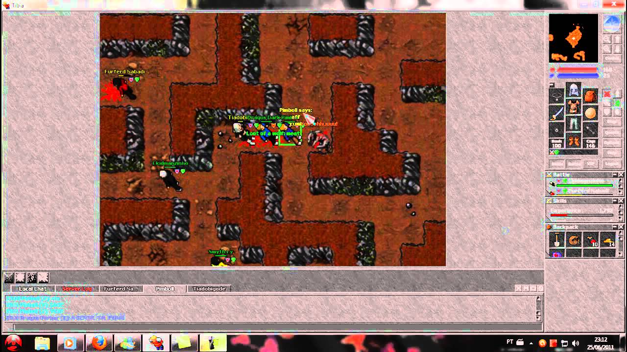 Minotaur Hell Quest - Tibia - Rookgaard (Carlin Swords Quest) - YouTube