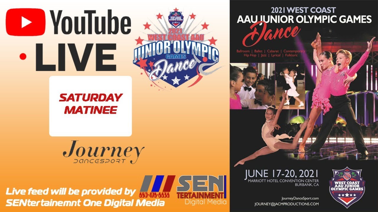 AAU Junior Olympic Games Dance Saturday Matinee Session - YouTube