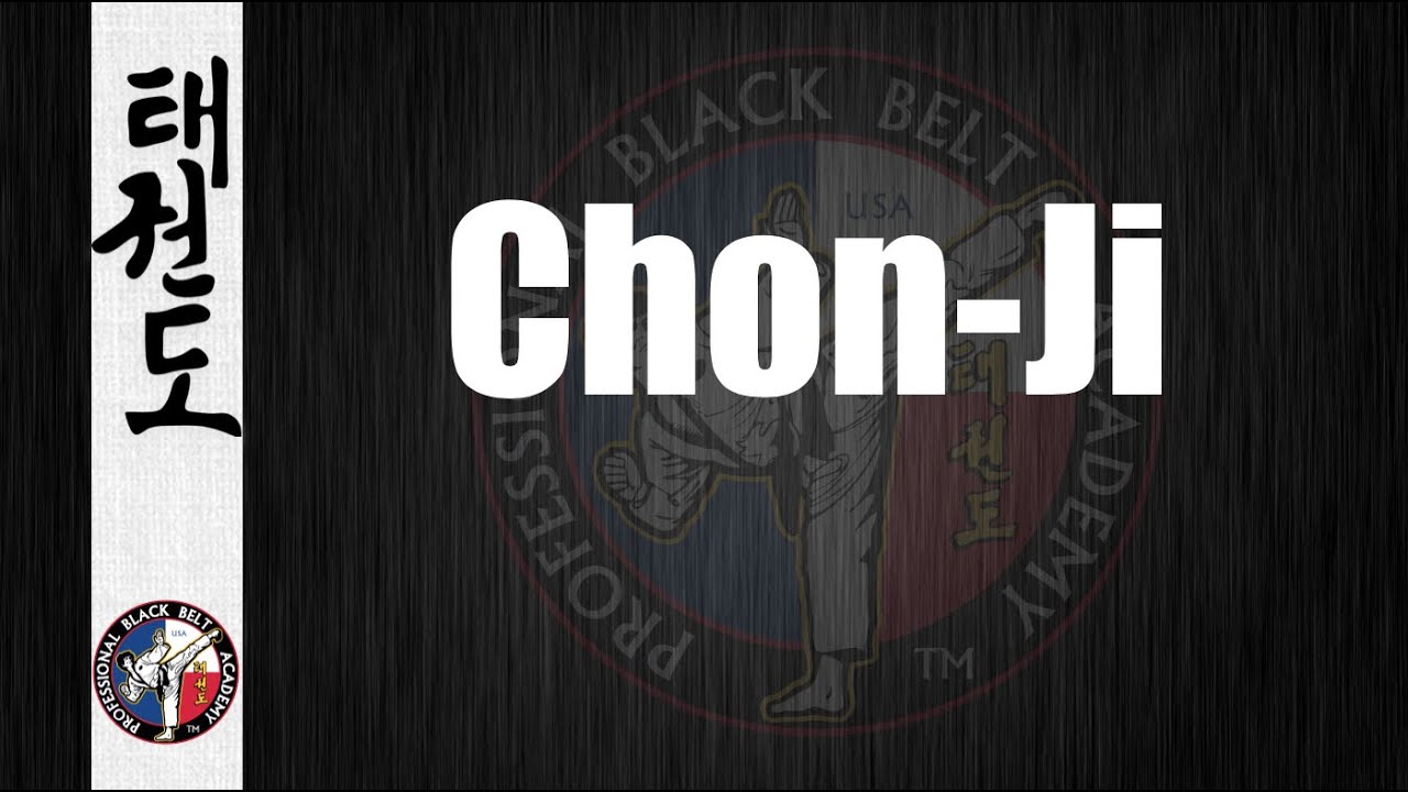 Chon-Ji - White Belt Pattern - YouTube
