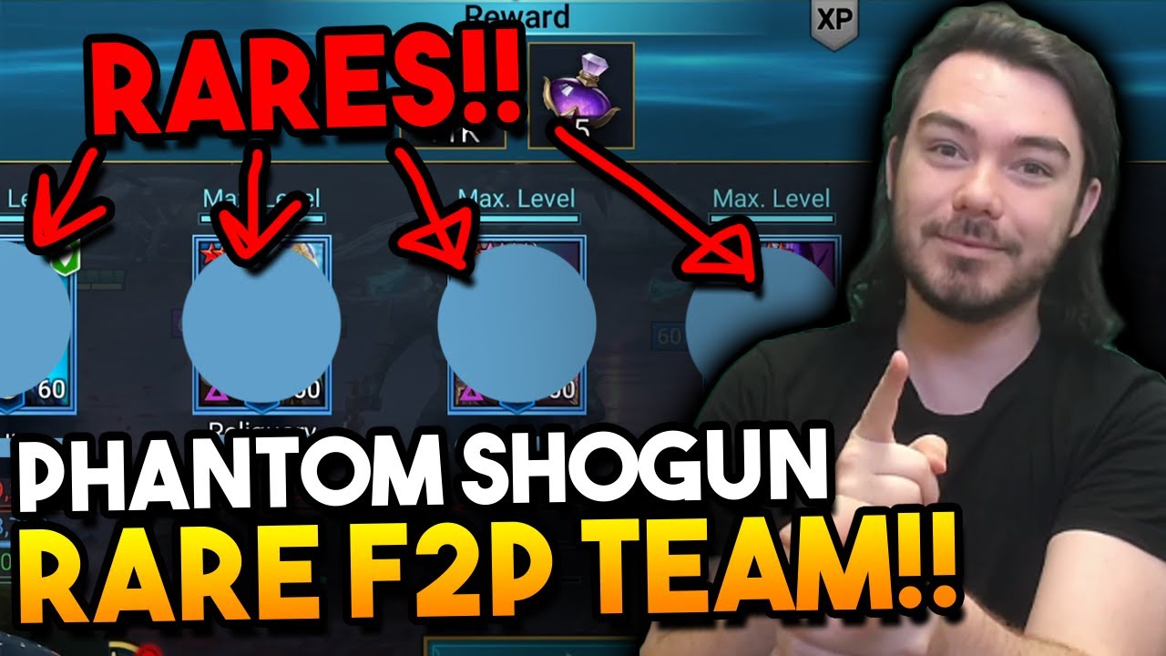 Phantom Shogun's Grove 25 ULTIMATE F2P TEAM!!! | Raid: Shadow Legends ...