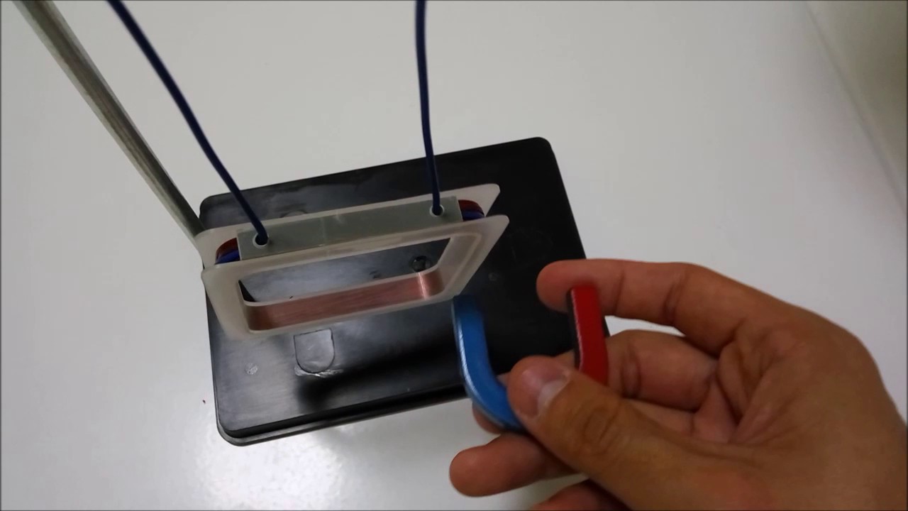 Fleming's Left Hand Rule Demonstration - YouTube