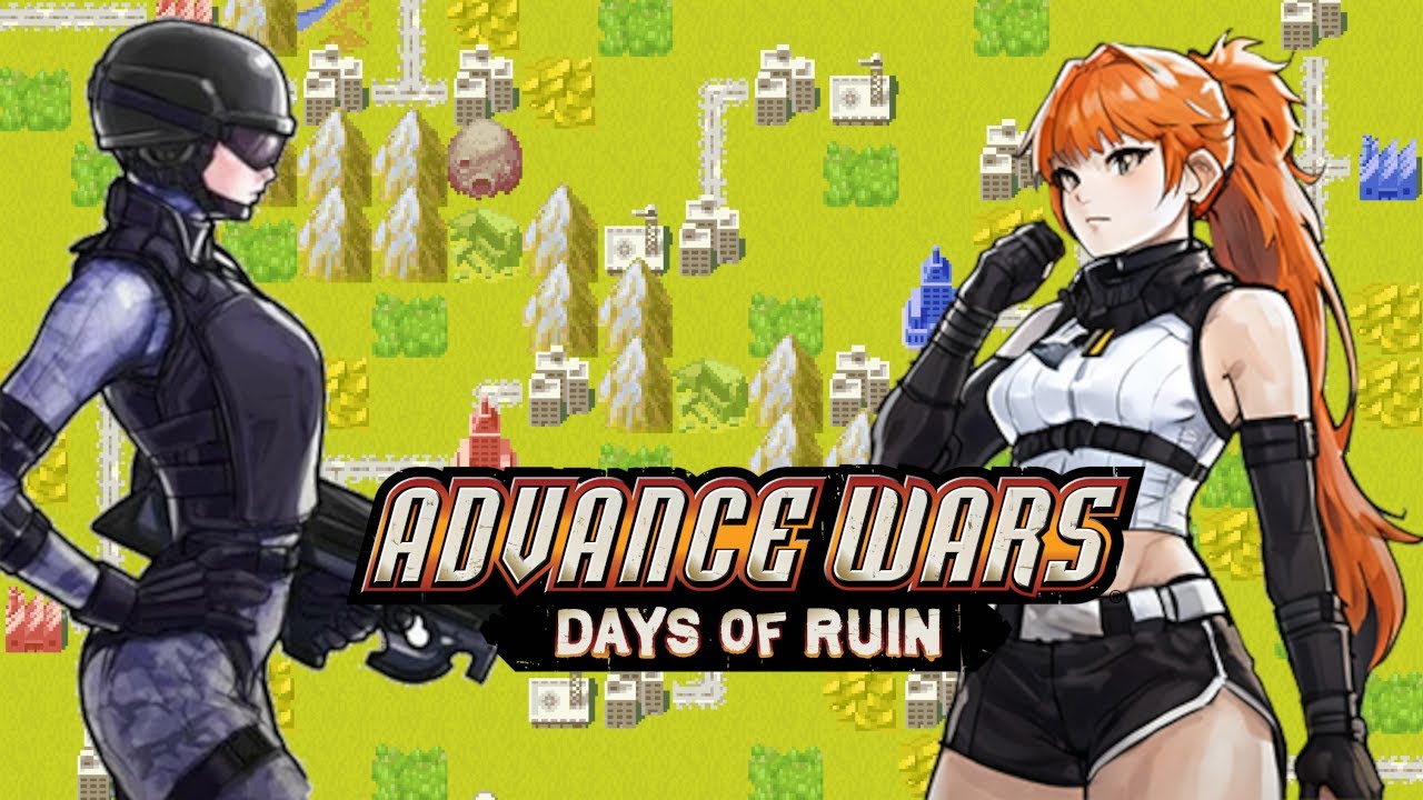 yoshierider (Cassie) vs Large_Nuggets (Grat) || Advance Wars: Days of Ruin, Tiny Wars Replay ...