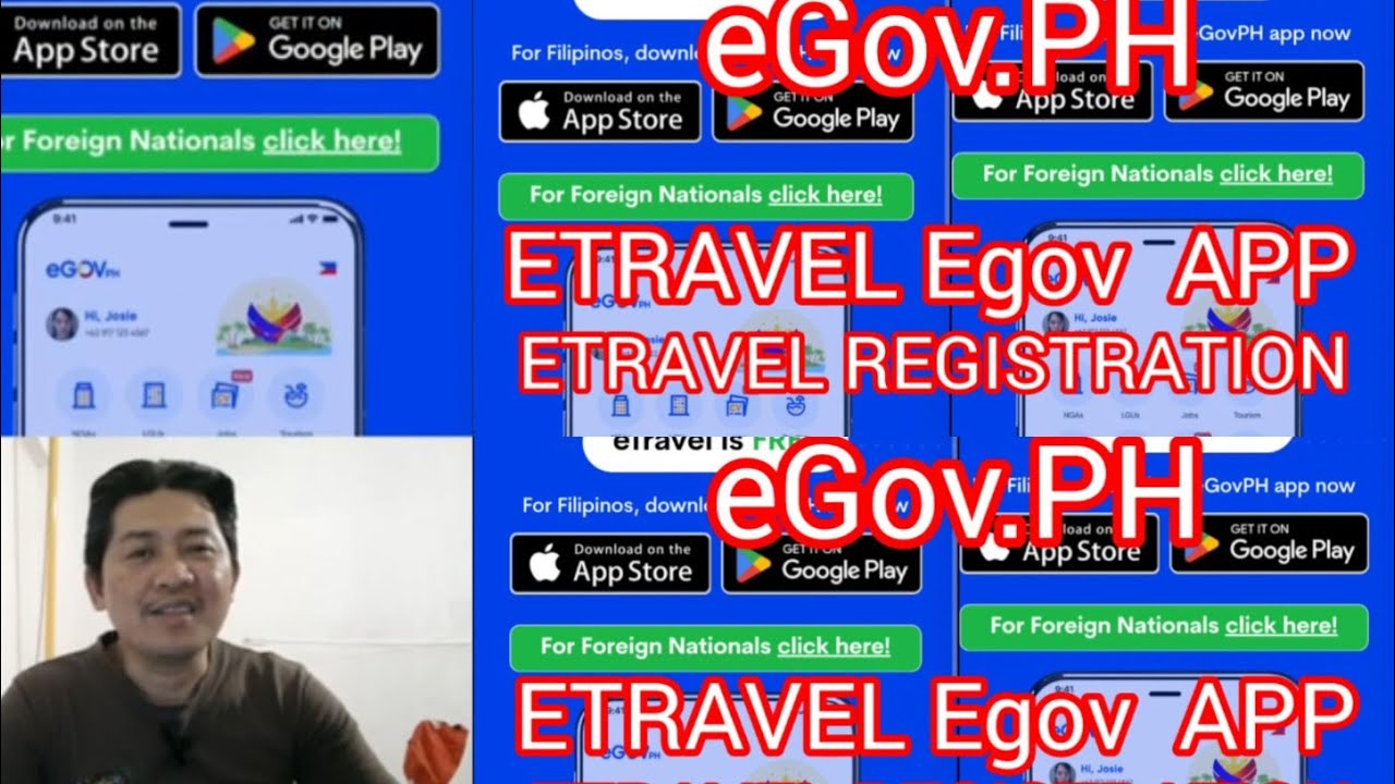 ETRAVEL REGISTRATION | EGOV PH APP | EGOV PH SUPER TRAVEL APP STEP BY ...