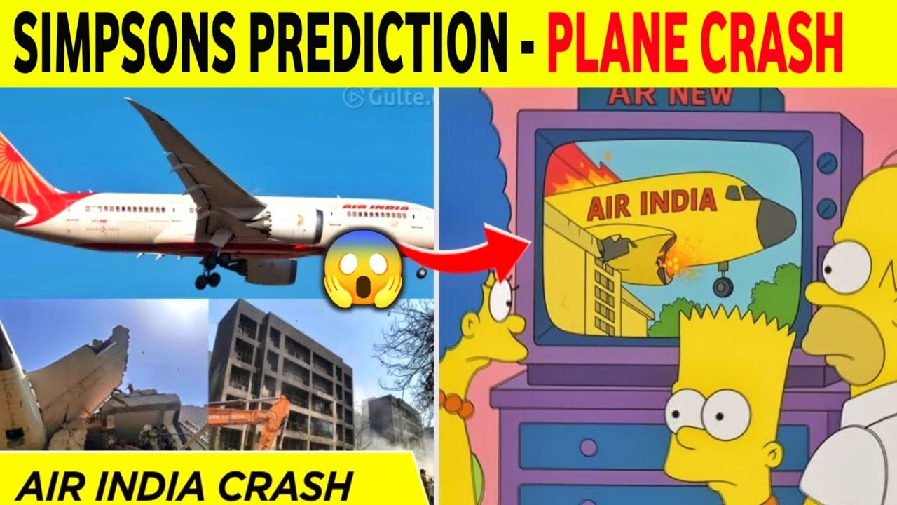 Simpsons Prediction Air India | Mid Day Newspaper 12 June 2025 ...