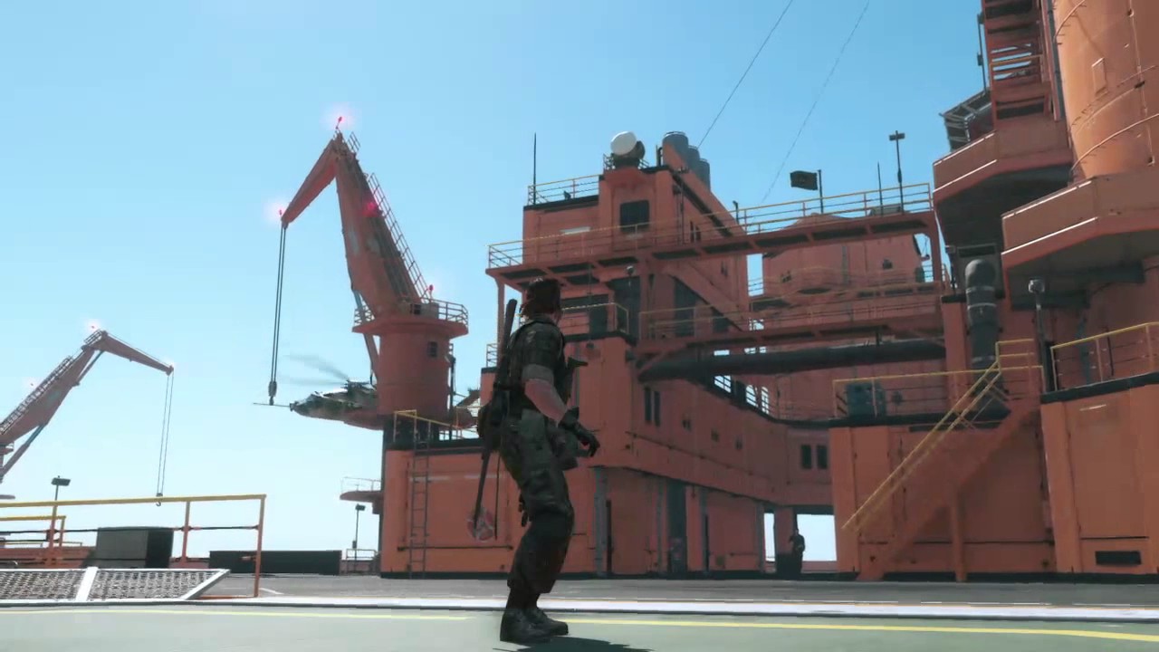 MGS V - Checking in on Mother Base - YouTube