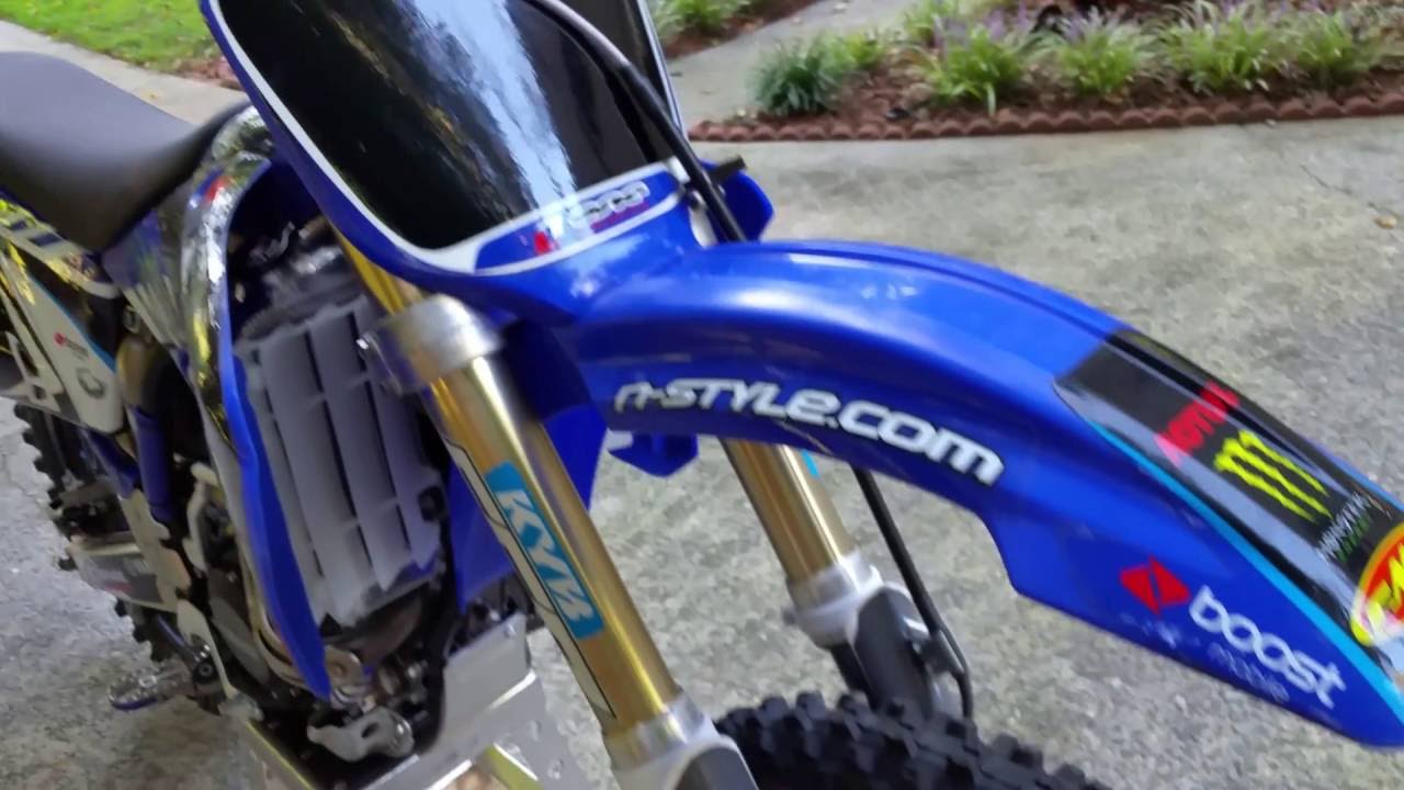 2004 Yamaha YZ250F resto-mod Project Final Vid # 4 - YouTube