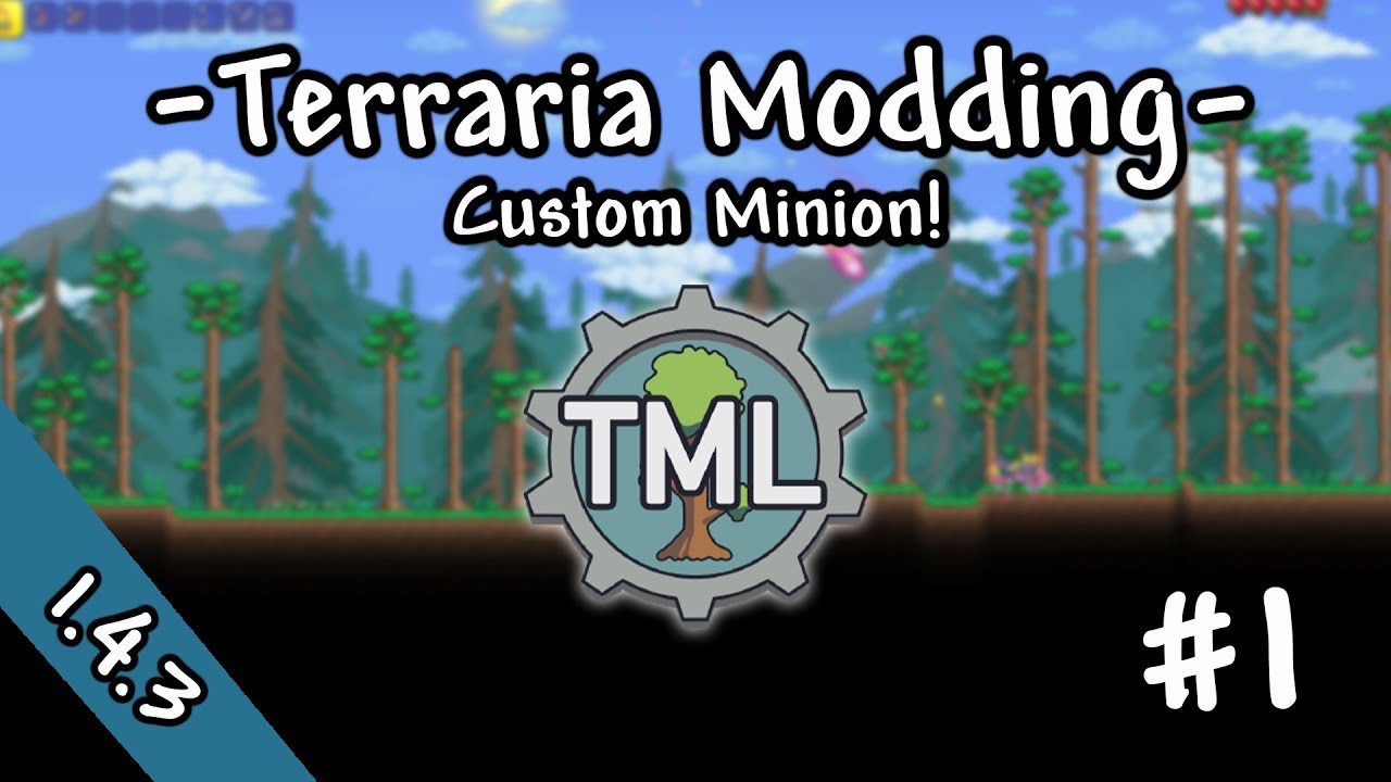 Terraria Modding Tutorial || 1.4 - Custom Minion - Part 1 - YouTube