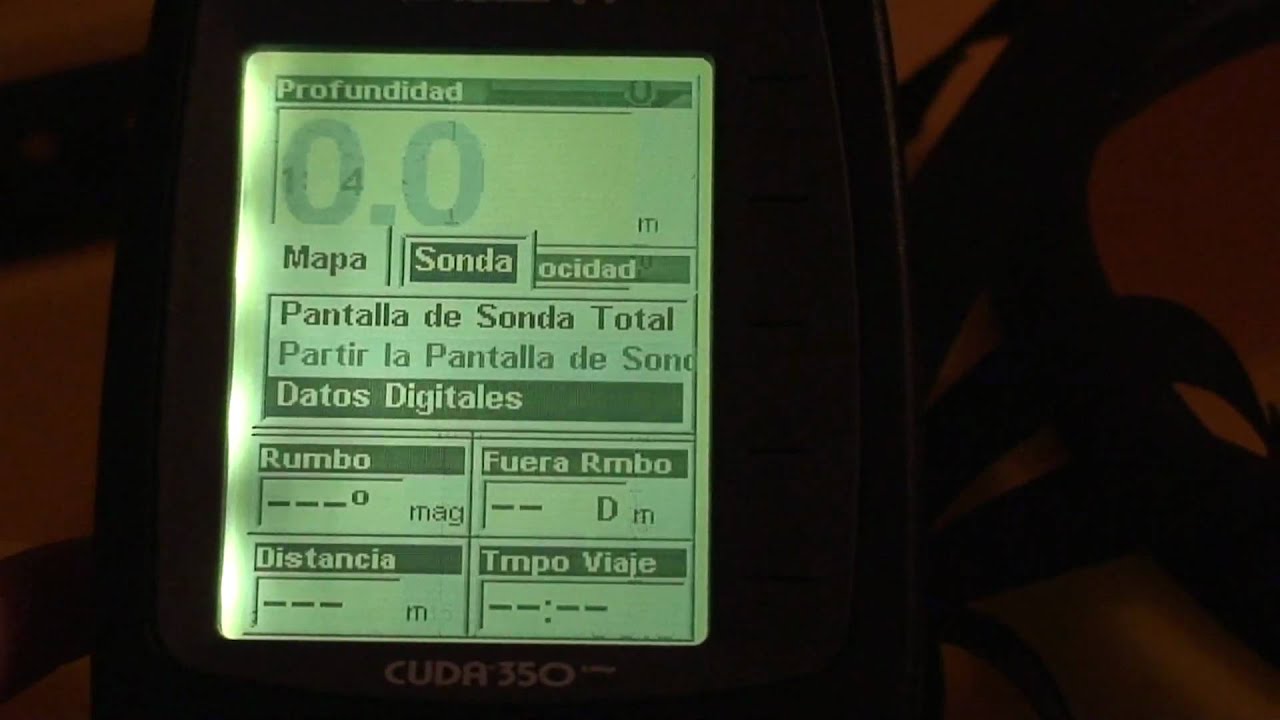 Eagle Cuda 350 s/map - YouTube