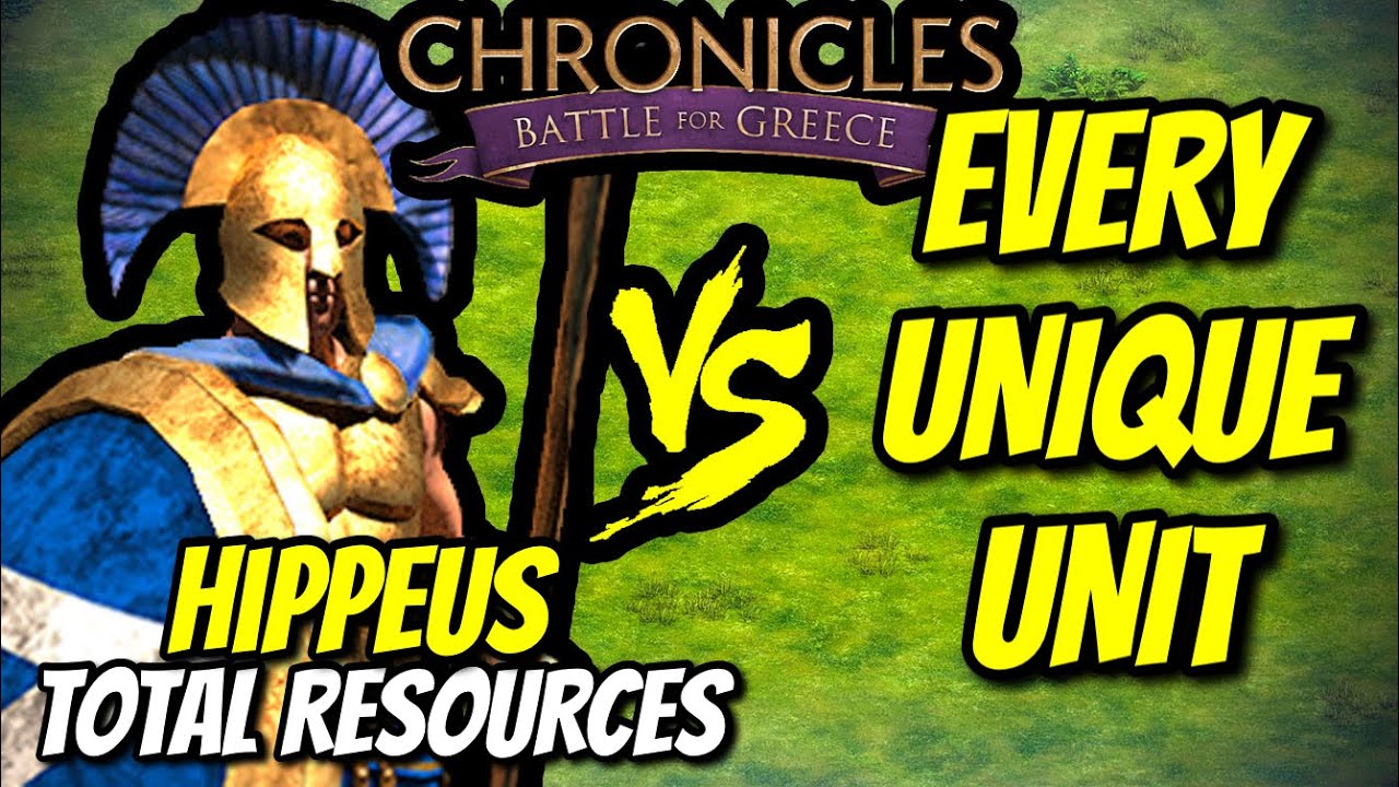ELITE HIPPEUS vs EVERY UNIQUE UNIT (Total Resources) | Chronicles ...