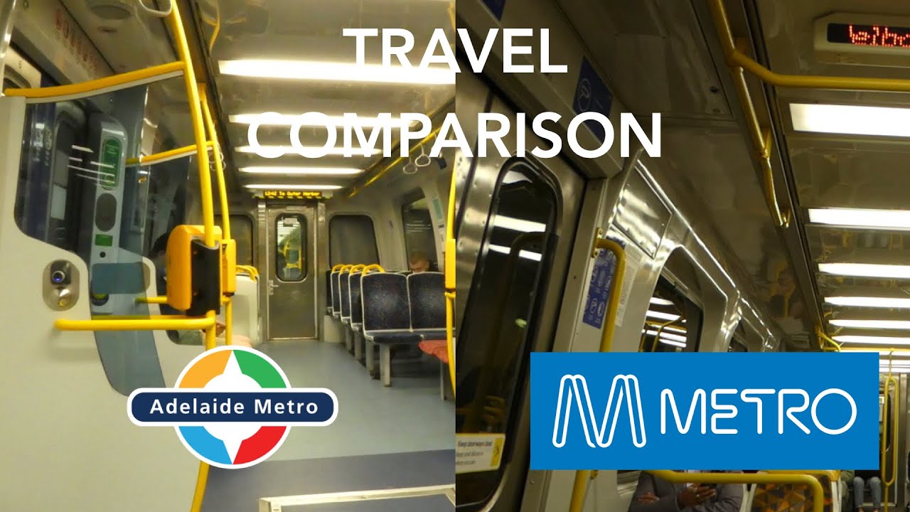 Travel Comparison: Adelaide Metro Comeng (3100 series) and Melbourne ...