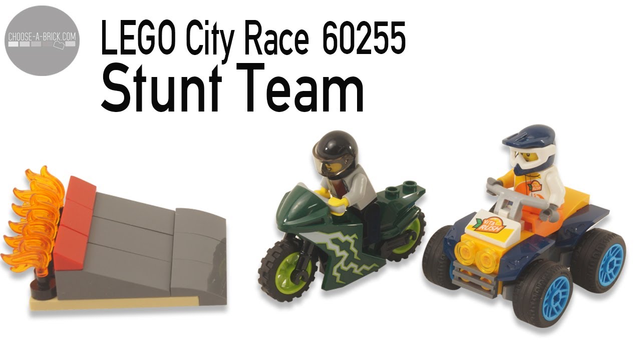 LEGO CITY 60255 Stunt Team - speed build - YouTube
