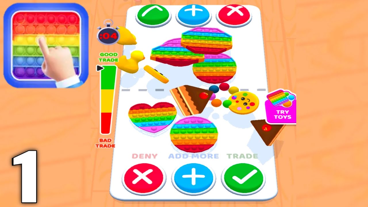Fidget Toys Trading : fidget trade relaxing games - Gameplay ...