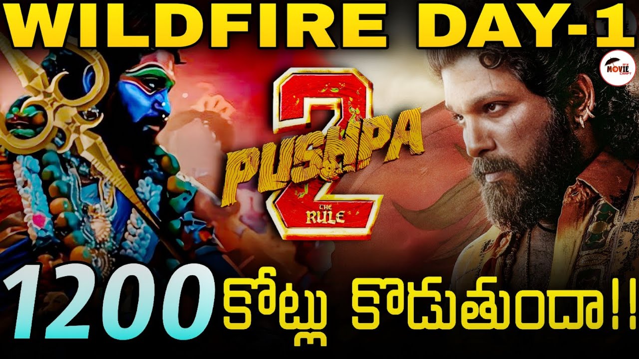 Pushpa 2 The Rule DAY 1 Collection Report | Full Details Area wise | It ...