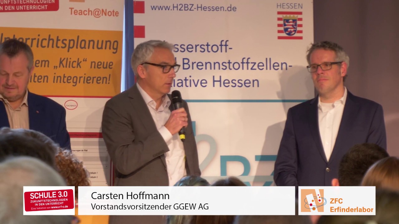 Der Energiedienstleister GGEW: Vorstandsvorsitzender Carsten Hoffmann ...
