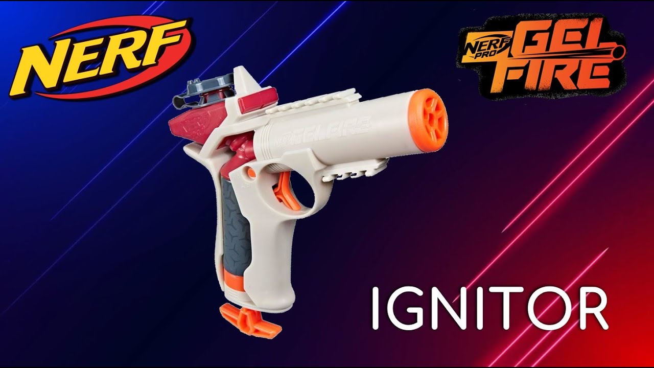[REVIEW] Nerf Pro Gelfire Ignitor | The Gel Jolt! Wow! - YouTube