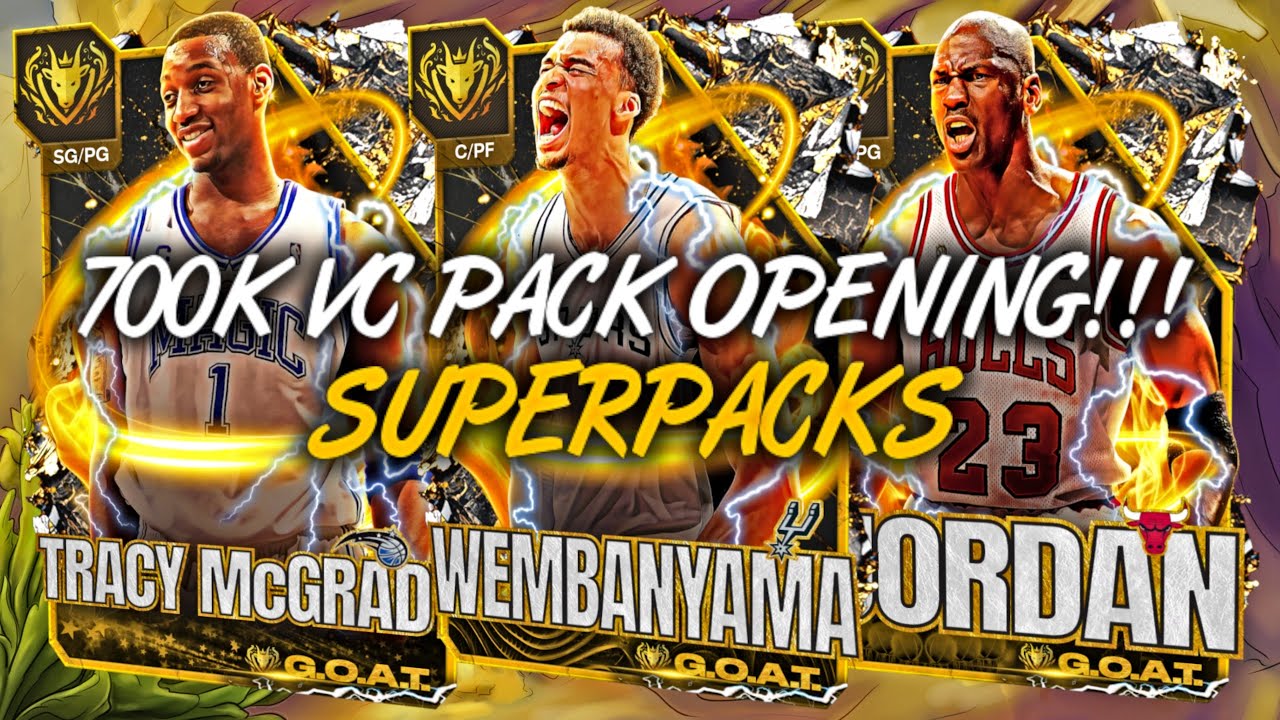 700K VC PACK OPENING!! YESSS, MORE SUPERPACKS BECAUSE WE WANT A GOAT ...