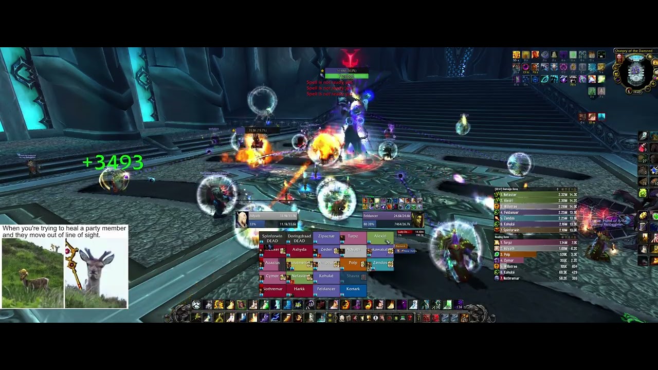 ICC 25 All HC - 11/12 bosses + LK HC tries - Disc Priest POV - YouTube