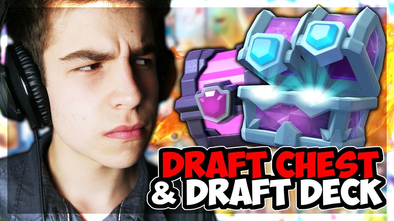 DRAFT CHEST & DRAFT CHEST DECK 2.0! 😏 | Clash Royale CZ/SK | Ogy - YouTube